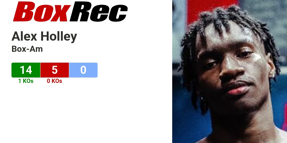 BoxRec: Alex Holley