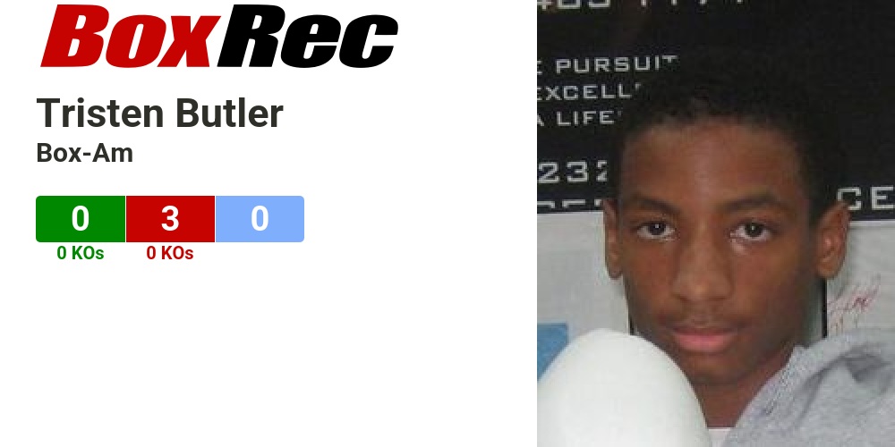 BoxRec: Tristen Butler