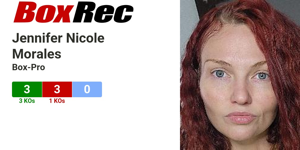 BoxRec: Jennifer Nicole Morales