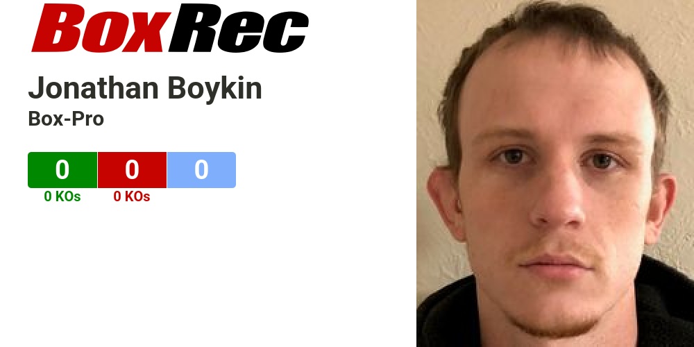 BoxRec: Jonathan Boykin