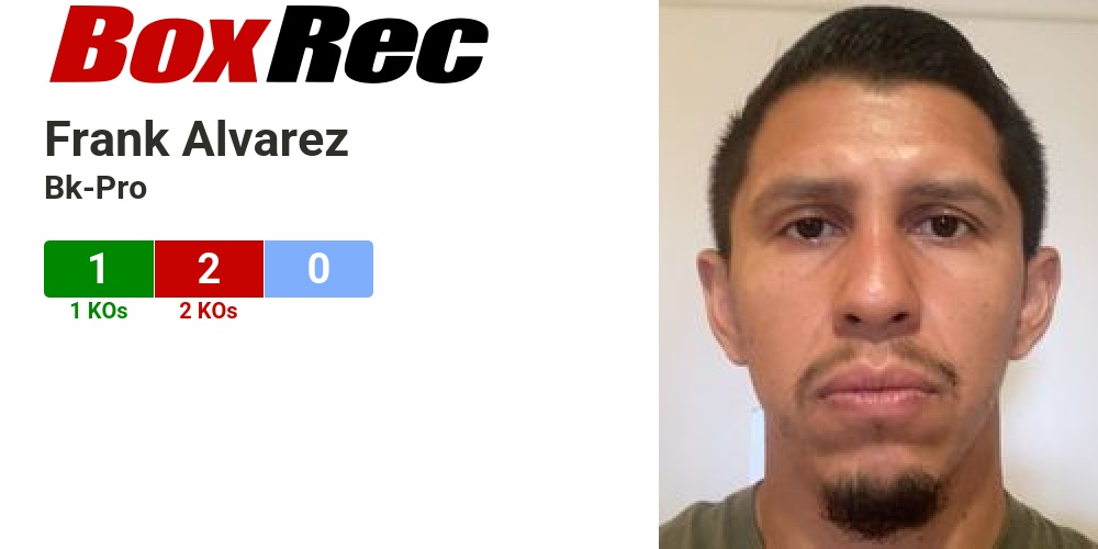 BoxRec: Frank Alvarez