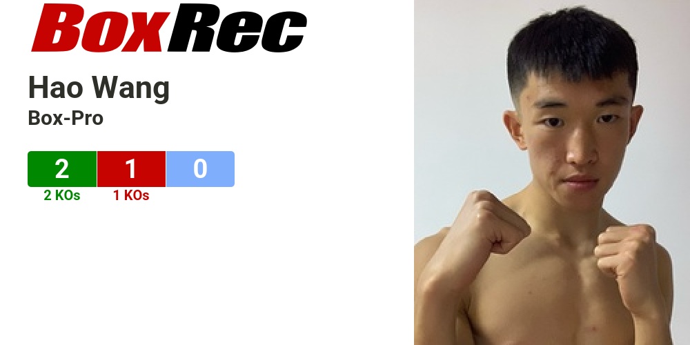 BoxRec: Hao Wang