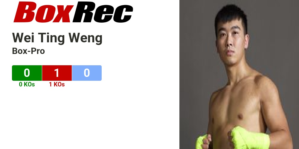 BoxRec: Wei Ting Weng