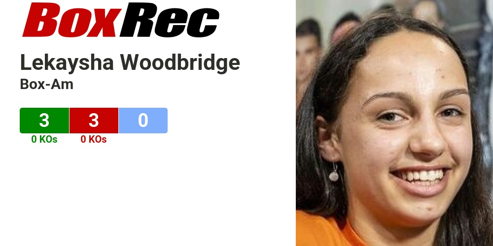 BoxRec: Lekaysha Woodbridge