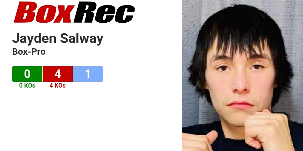 BoxRec: Jayden Salway