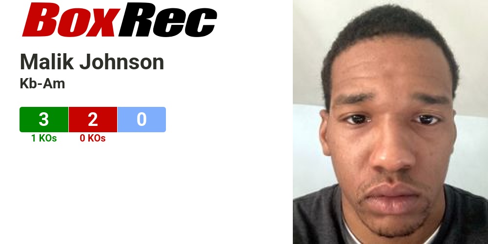 BoxRec: Malik Johnson