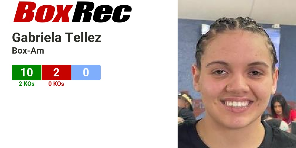 BoxRec: Gabriela Tellez