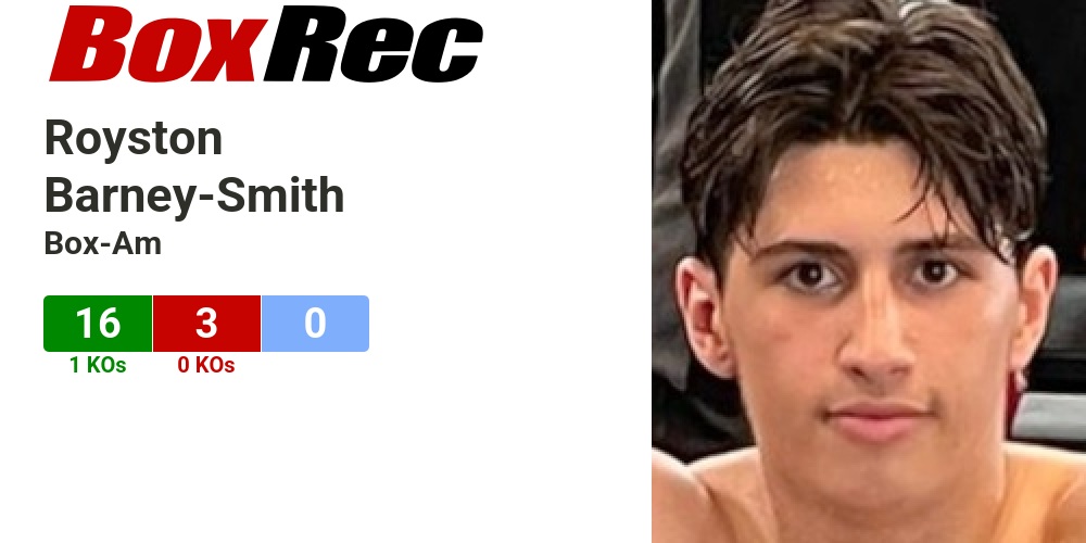 BoxRec: Royston Barney-Smith