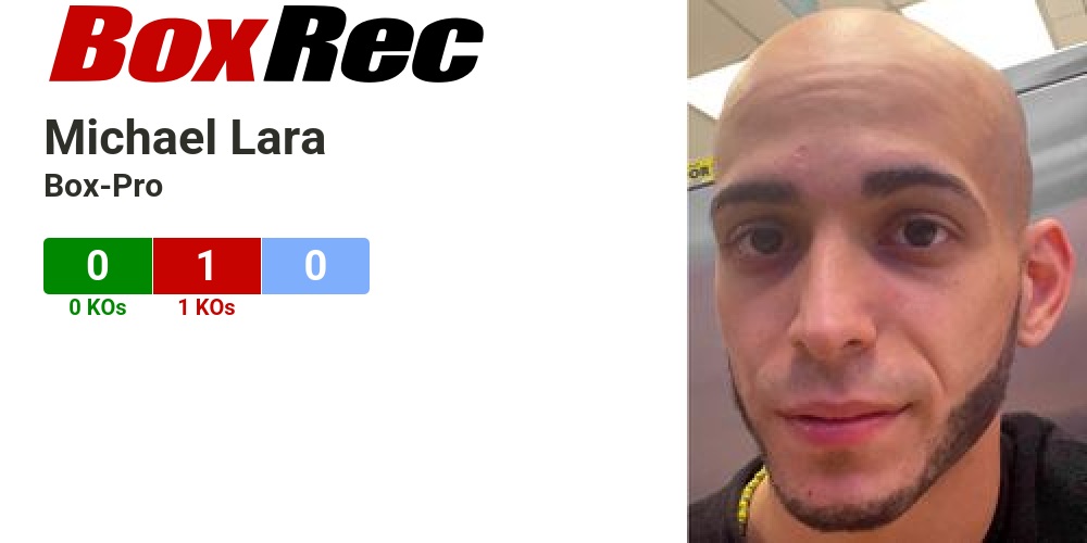 BoxRec: Michael Lara
