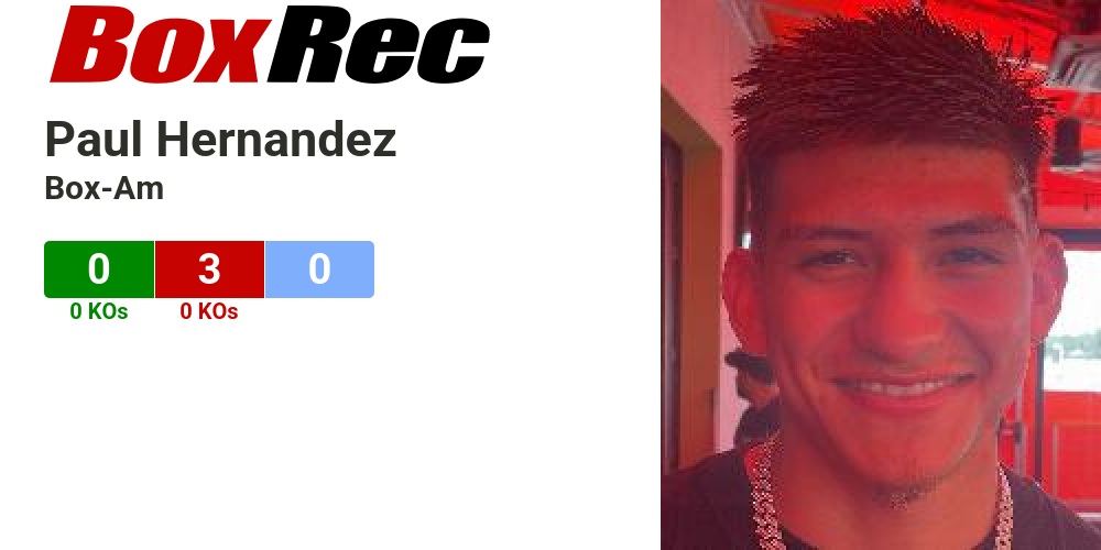 BoxRec: Paul Hernandez