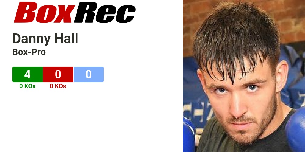 BoxRec: Danny Hall