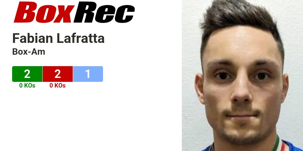 BoxRec: Fabian Lafratta