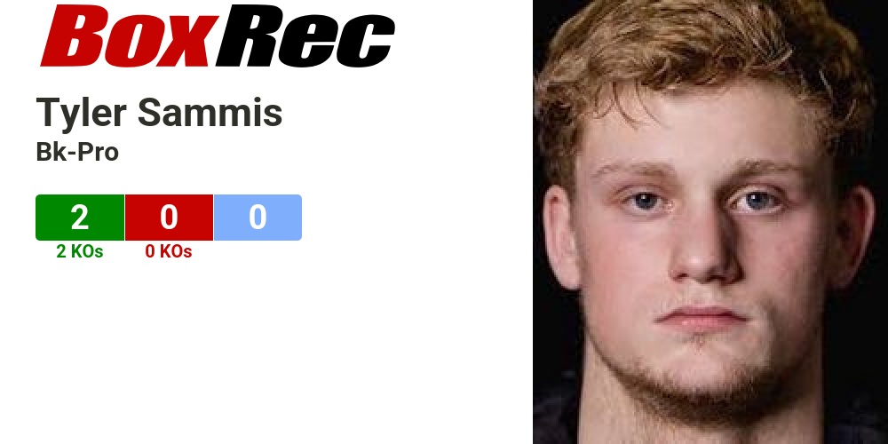 BoxRec: Tyler Sammis