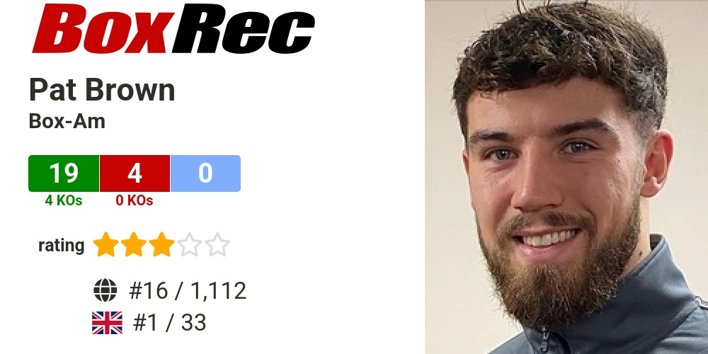 Boxrec Pat Brown