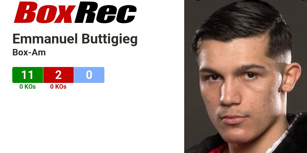 BoxRec: Emmanuel Buttigieg
