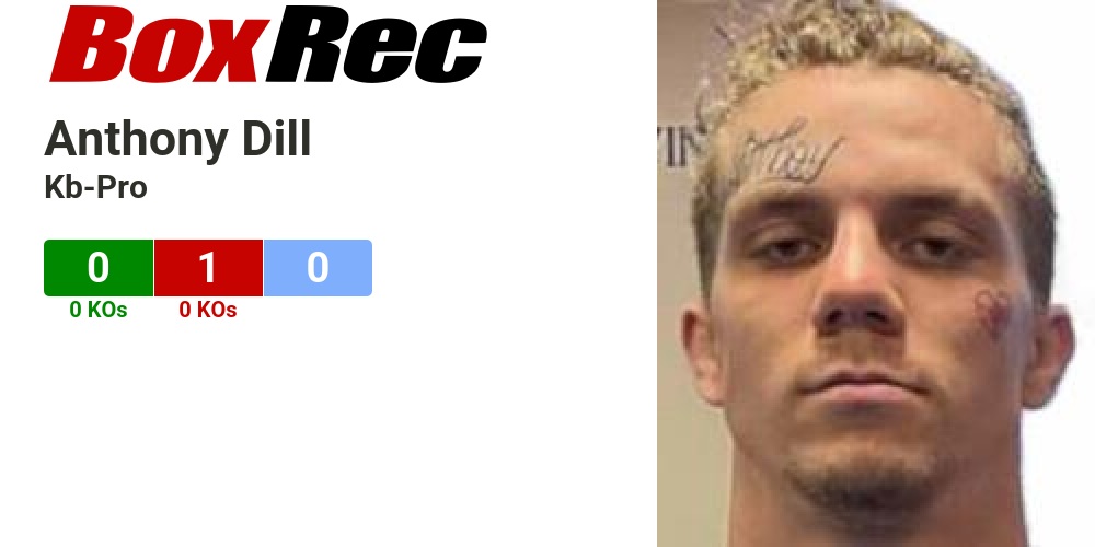 BoxRec: Anthony Dill