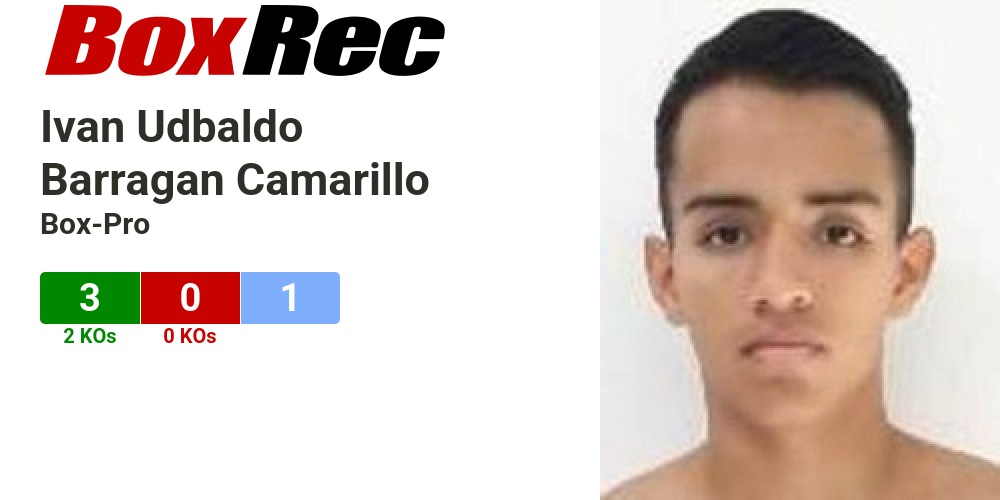 BoxRec: Ivan Udbaldo Barragan Camarillo