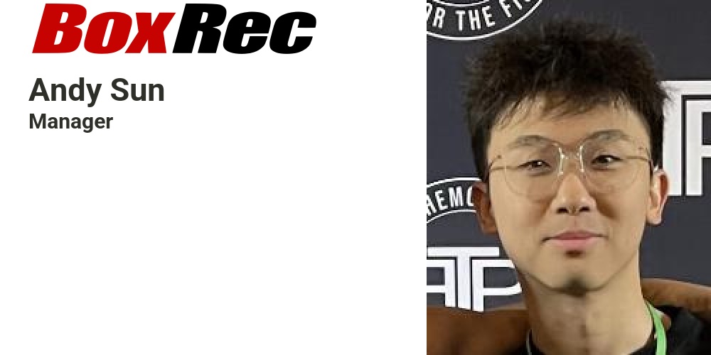 BoxRec: Andy Sun