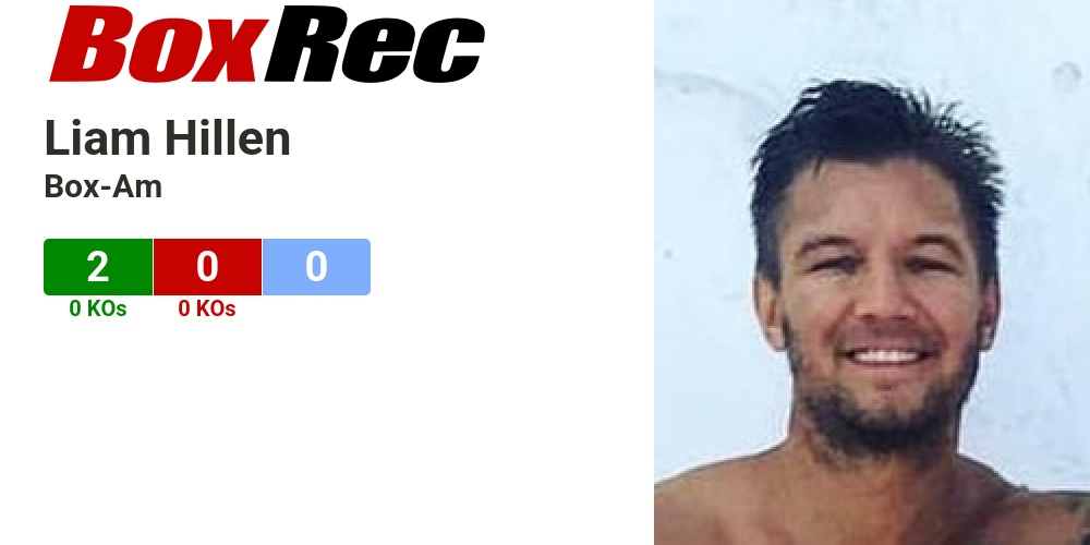 BoxRec: Liam Hillen