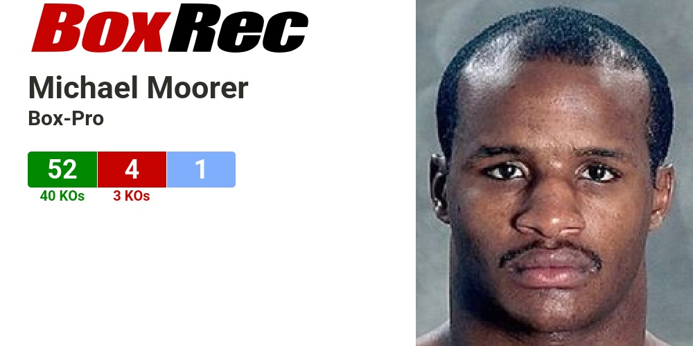BoxRec: Michael Moorer