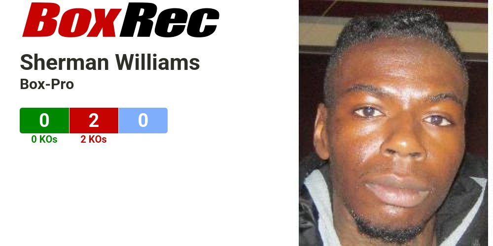 BoxRec: Sherman Williams