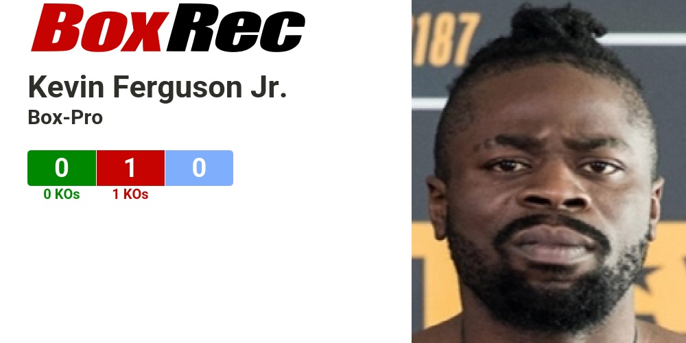 BoxRec: Kevin Ferguson Jr.