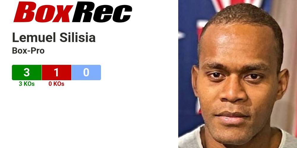 BoxRec: Lemuel Silisia