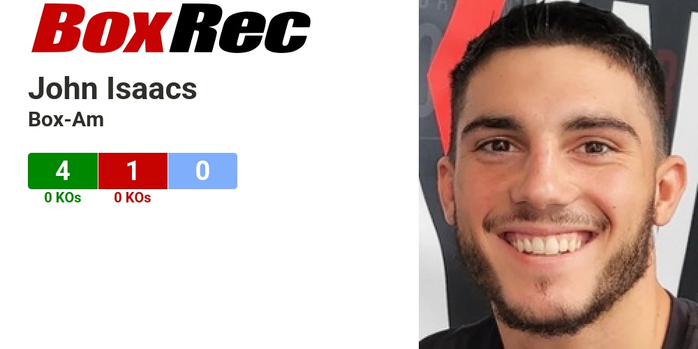 BoxRec: John Isaacs