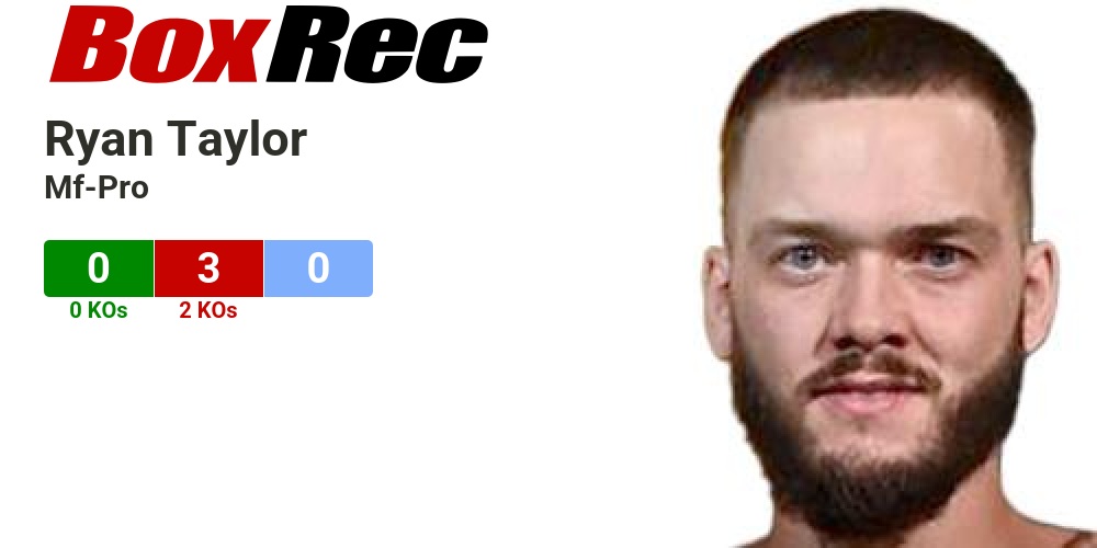 BoxRec: Ryan Taylor