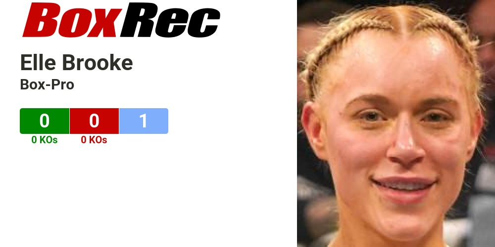 BoxRec: Elle Brooke