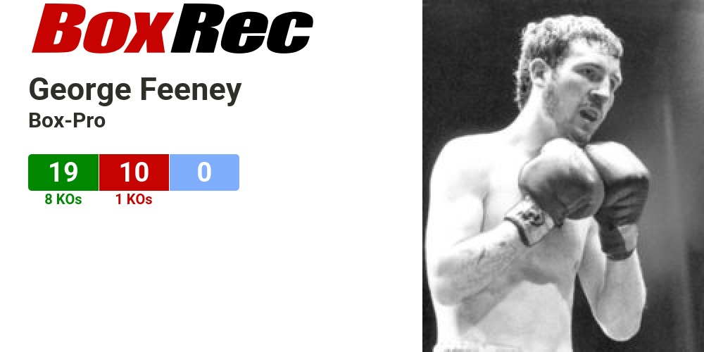 BoxRec: George Feeney