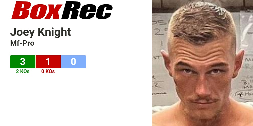 BoxRec: Joey Knight