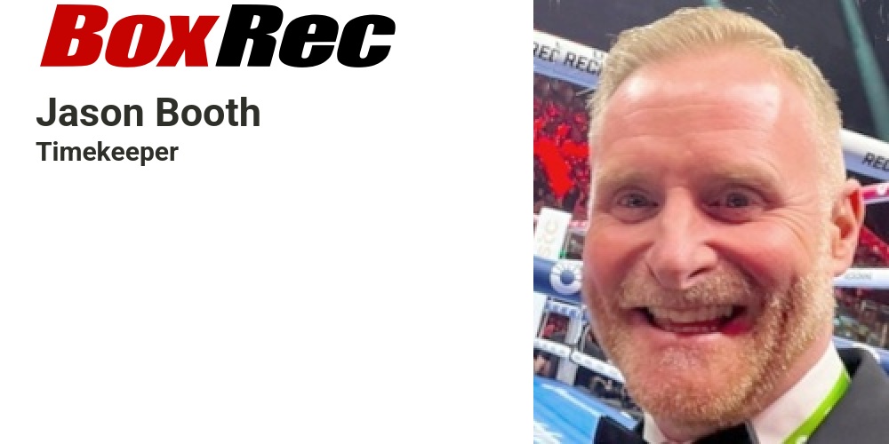 BoxRec: Jason Booth