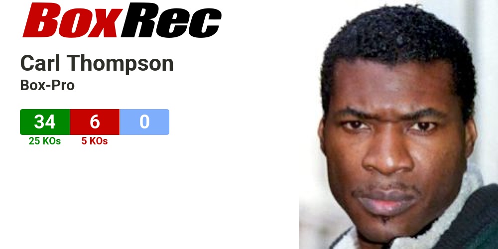 BoxRec: Carl Thompson