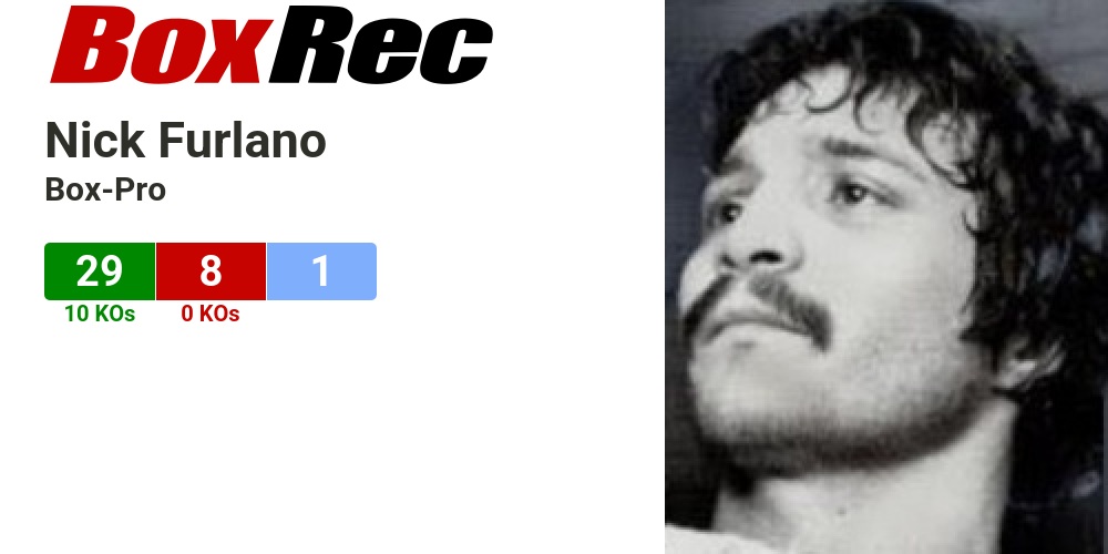 BoxRec: Nick Furlano