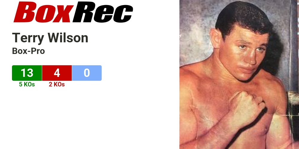 BoxRec: Terry Wilson