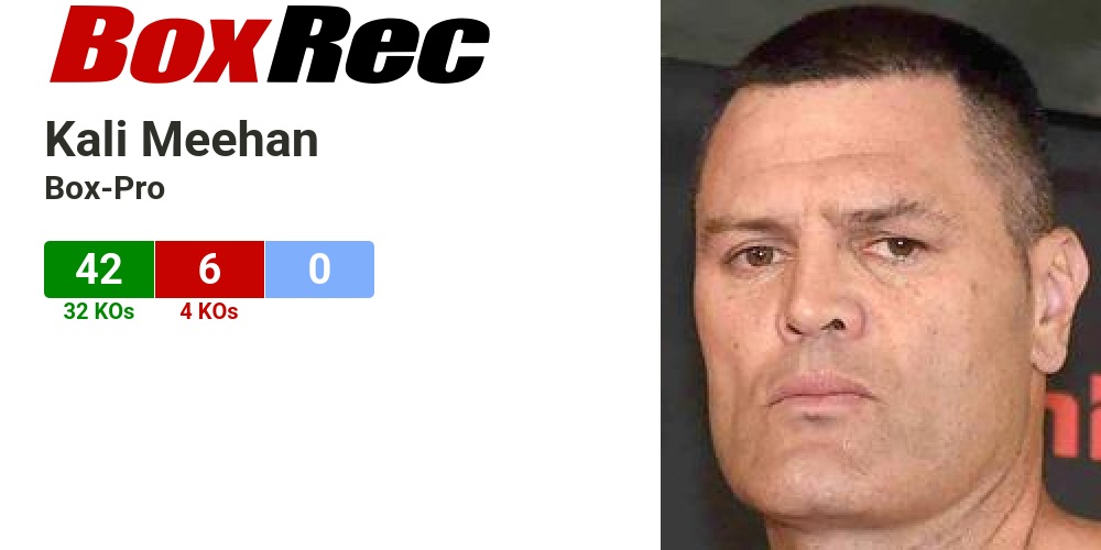 BoxRec: Kali Meehan
