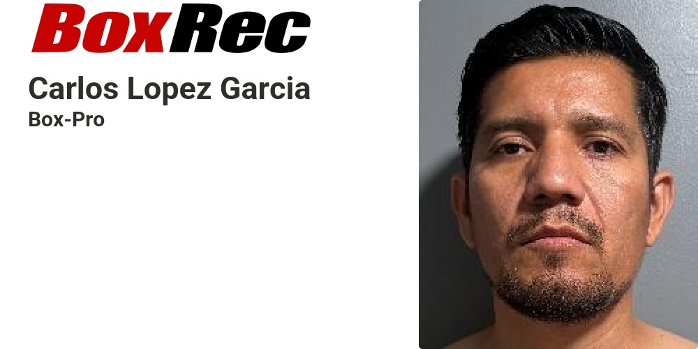 BoxRec: Carlos Lopez Garcia