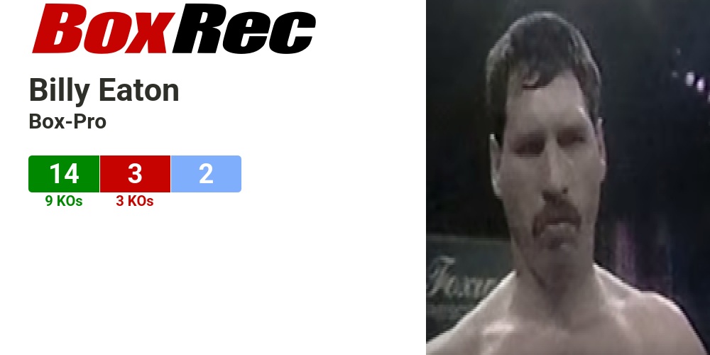 BoxRec: Billy Eaton