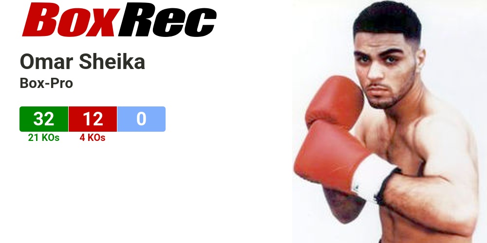 BoxRec: Omar Sheika