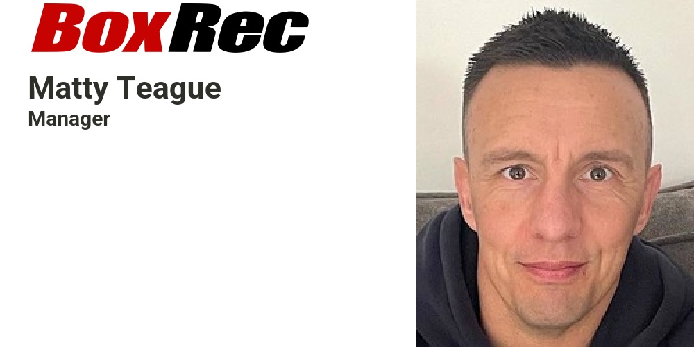 BoxRec: Matty Teague