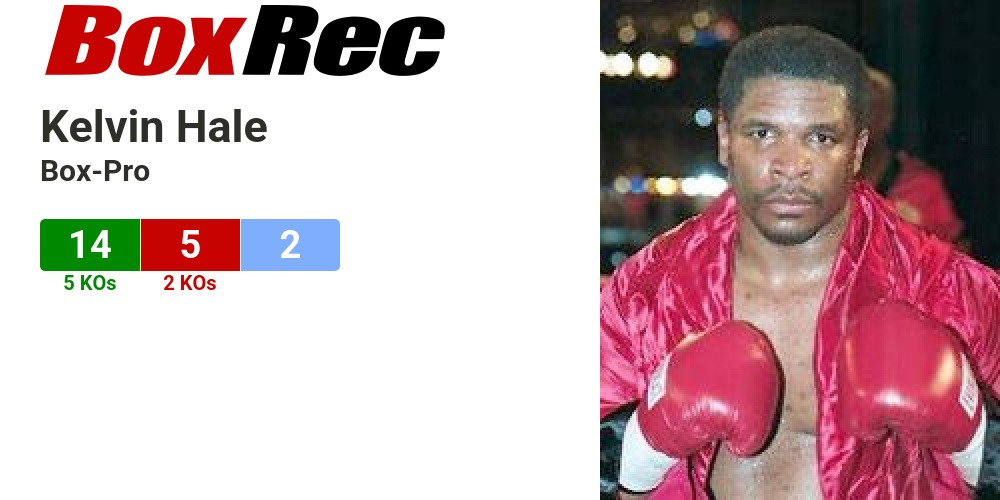 BoxRec: Kelvin Hale