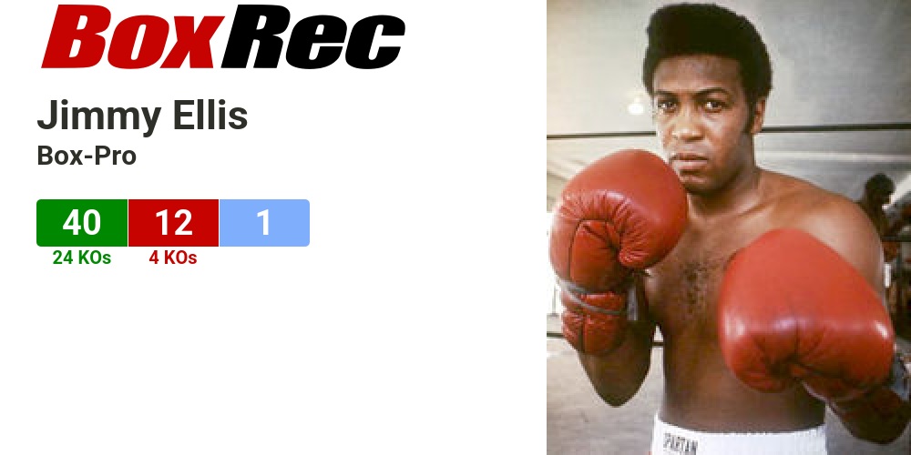 BoxRec: Jimmy Ellis