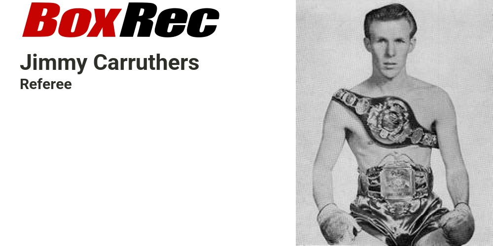 BoxRec: Jimmy Carruthers
