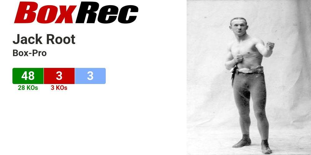 BoxRec: Jack Root