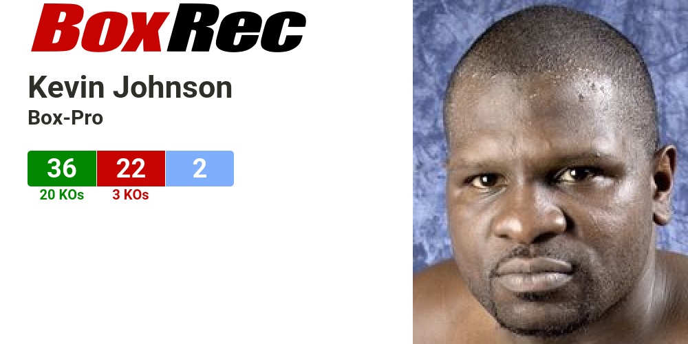 BoxRec: Kevin Johnson