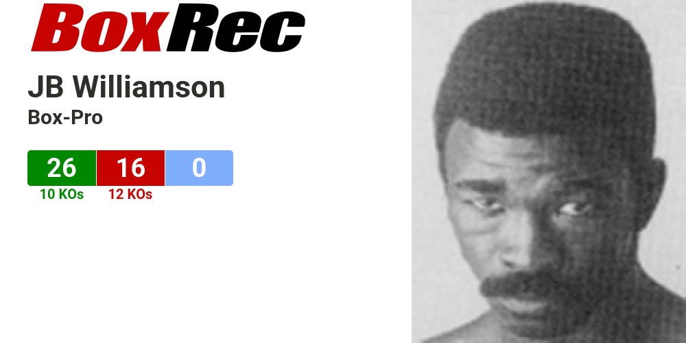 BoxRec: JB Williamson