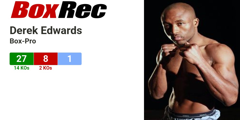 BoxRec: Derek Edwards