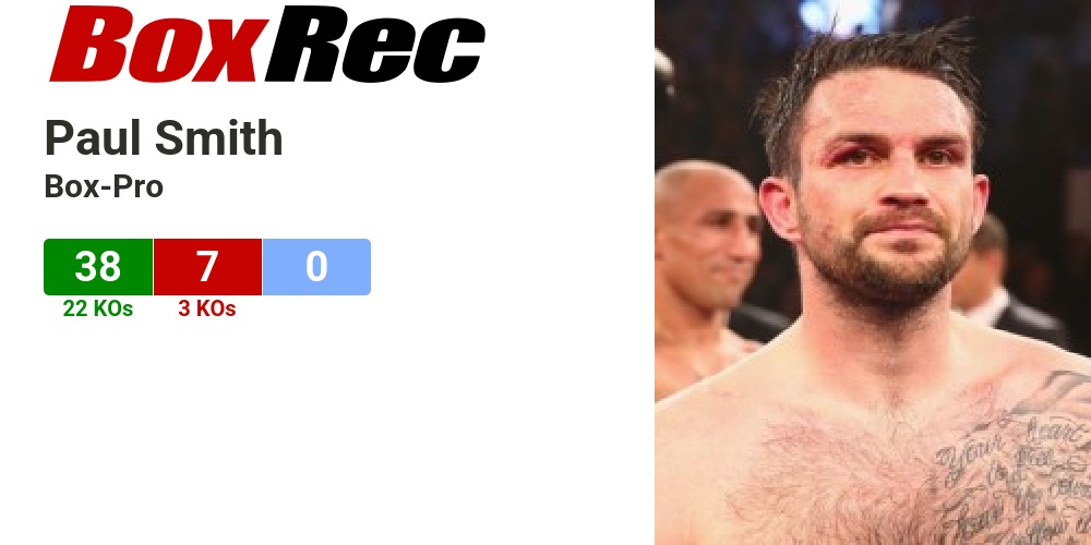 BoxRec: Paul Smith