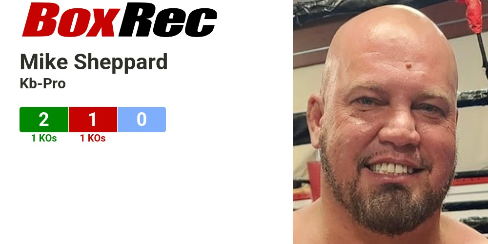 BoxRec: Mike Sheppard